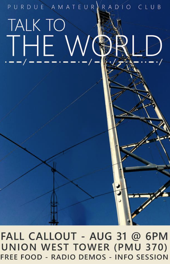 W9YB – Purdue Amateur Radio Club Call-Out! – W9YB | Purdue University ...
